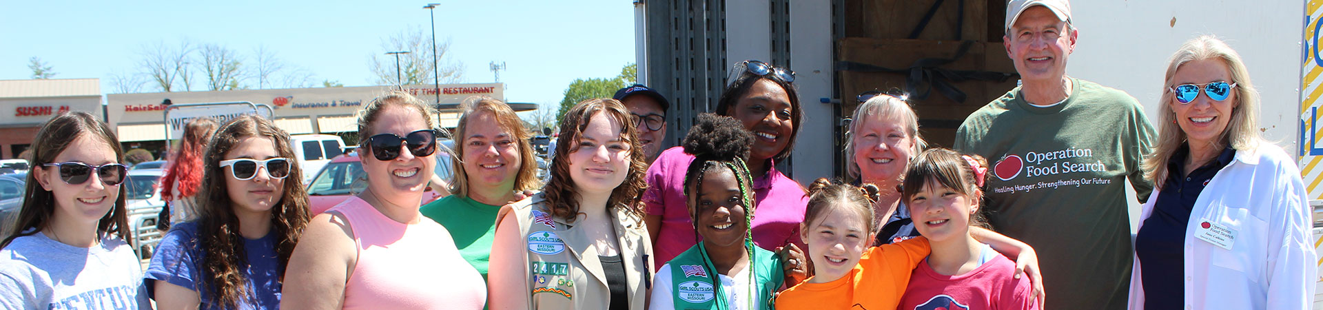 Eastern Missouri Girl Scouts Give Back Through April Showers